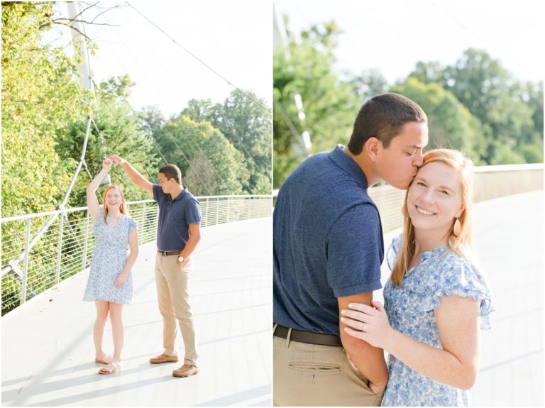 Falls Park Engagement Session | Nathan & Macy | Jacqueline & Laura