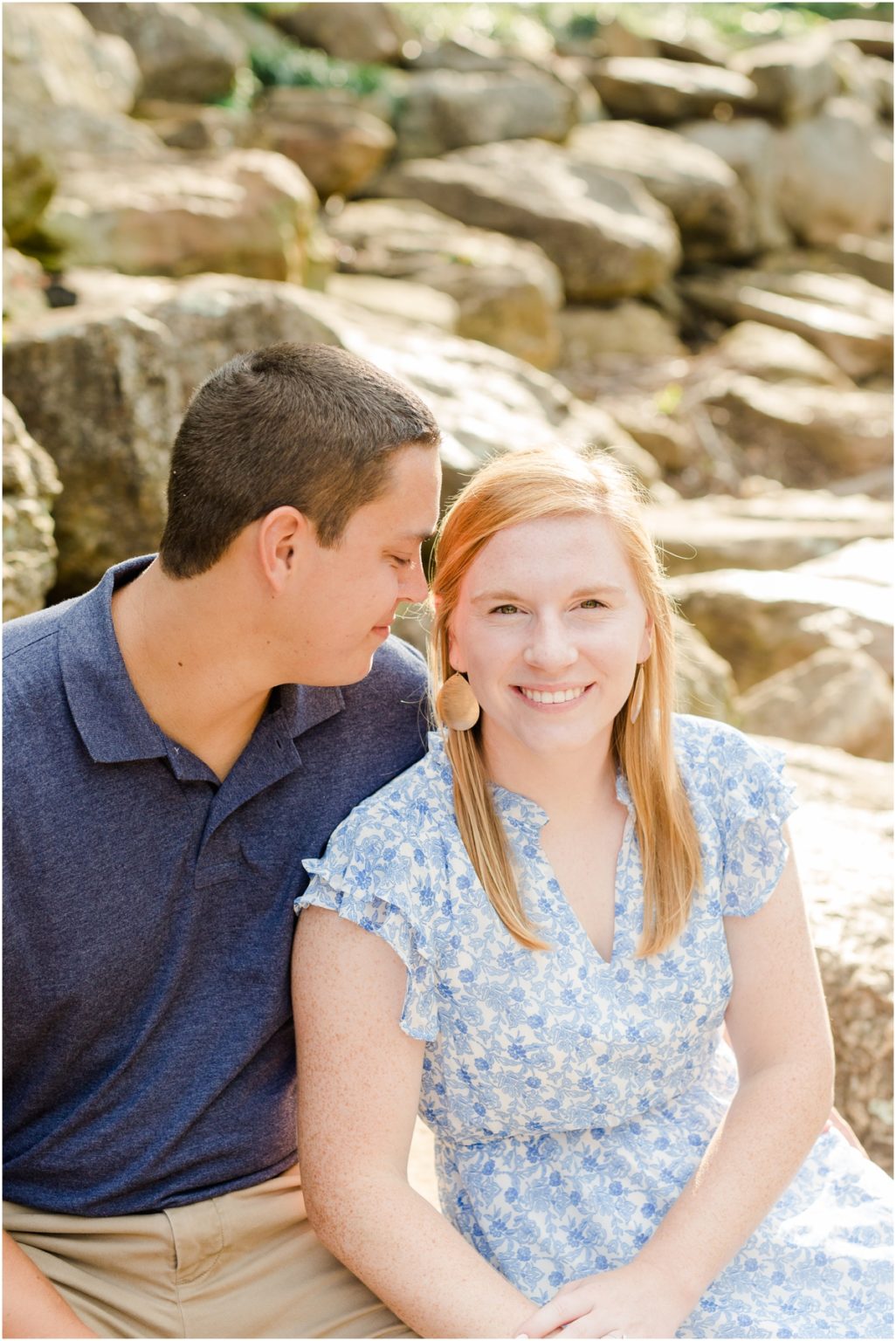 Falls Park Engagement Session | Nathan & Macy | Jacqueline & Laura