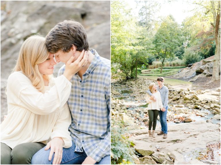 Ashley & Caleb | Rock Quarry Engagement Session