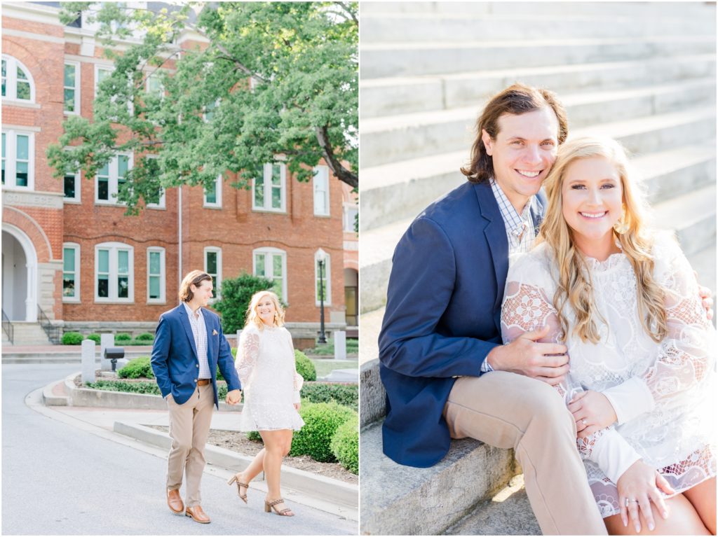 Clemson Engagement Session | Erica & Chris
