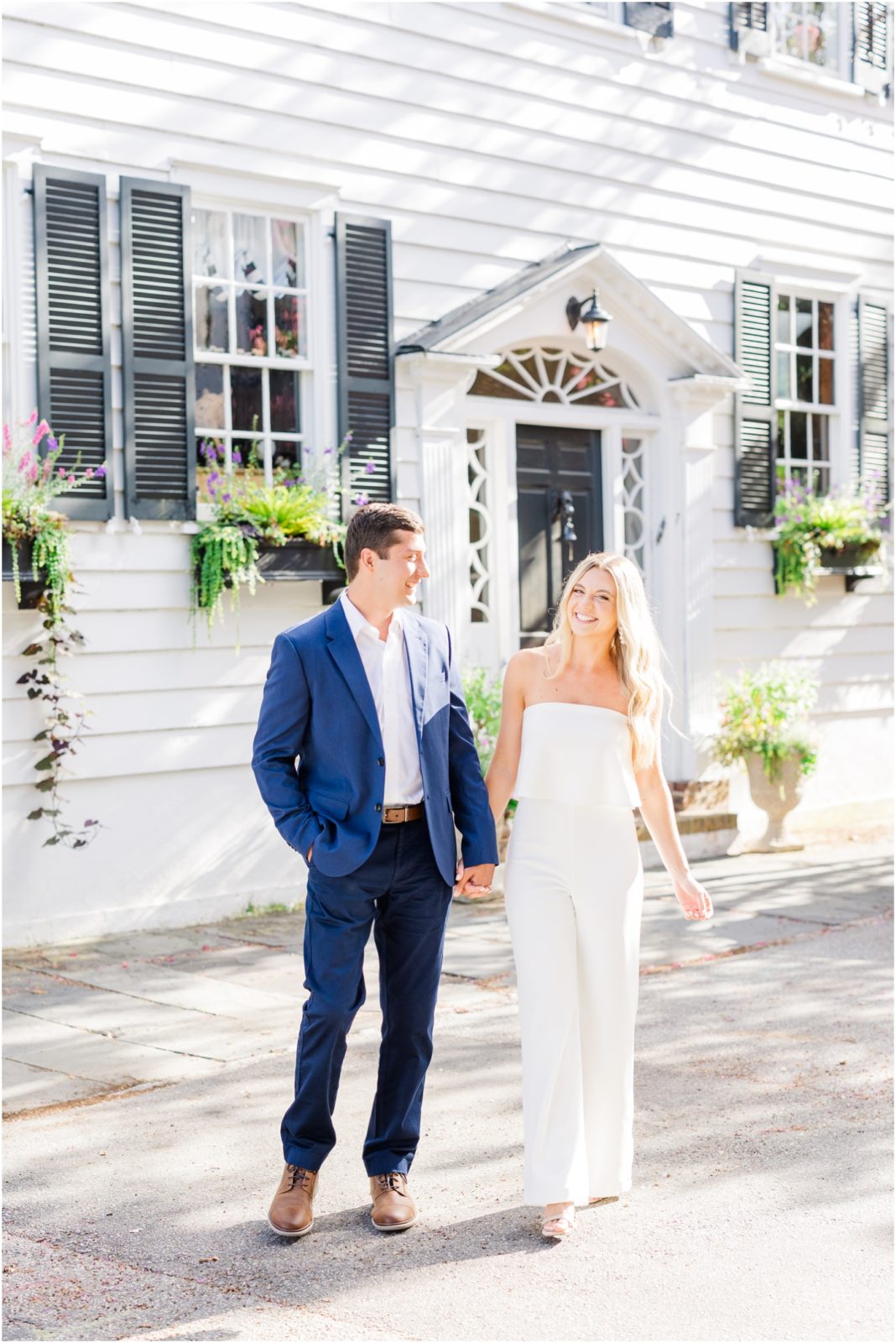 Rainbow Row & The Battery Engagement Session | Melissa & Robert