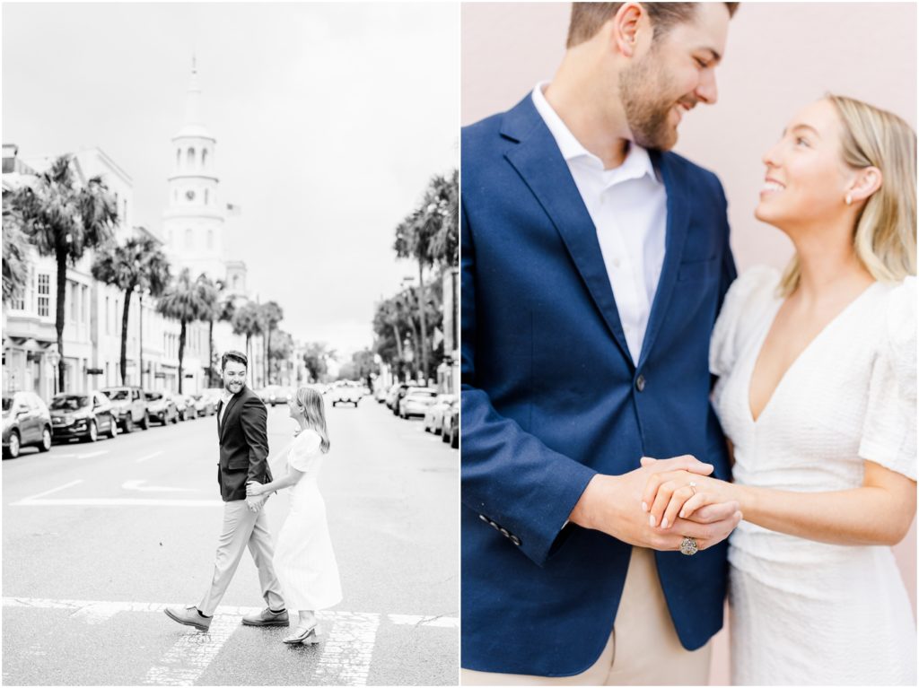 Chalmers & Hibernian Hall Engagement Session | Paige & Reed