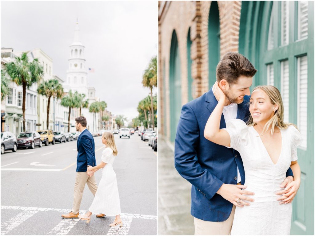 Chalmers & Hibernian Hall Engagement Session | Paige & Reed