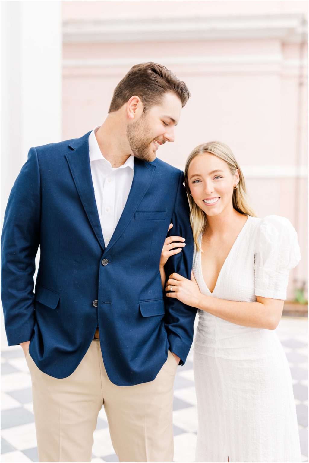 Chalmers & Hibernian Hall Engagement Session | Paige & Reed