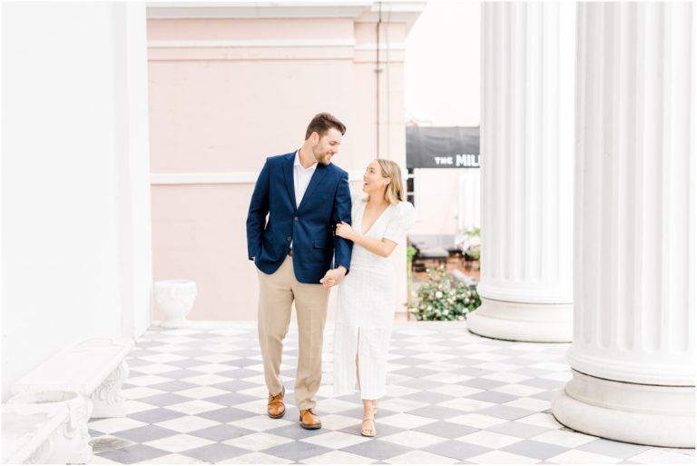 Chalmers & Hibernian Hall Engagement Session | Paige & Reed