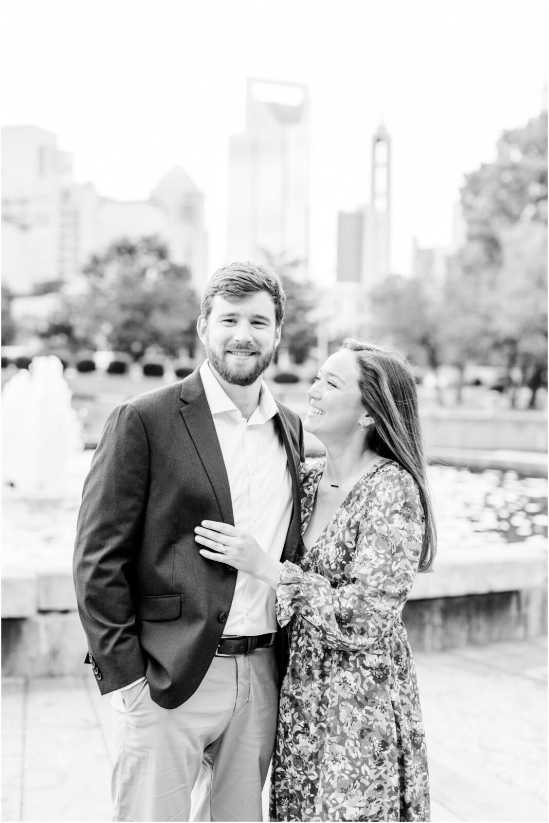 Marshall Park Engagement Session in Charlotte, NC | Olivia & Eric