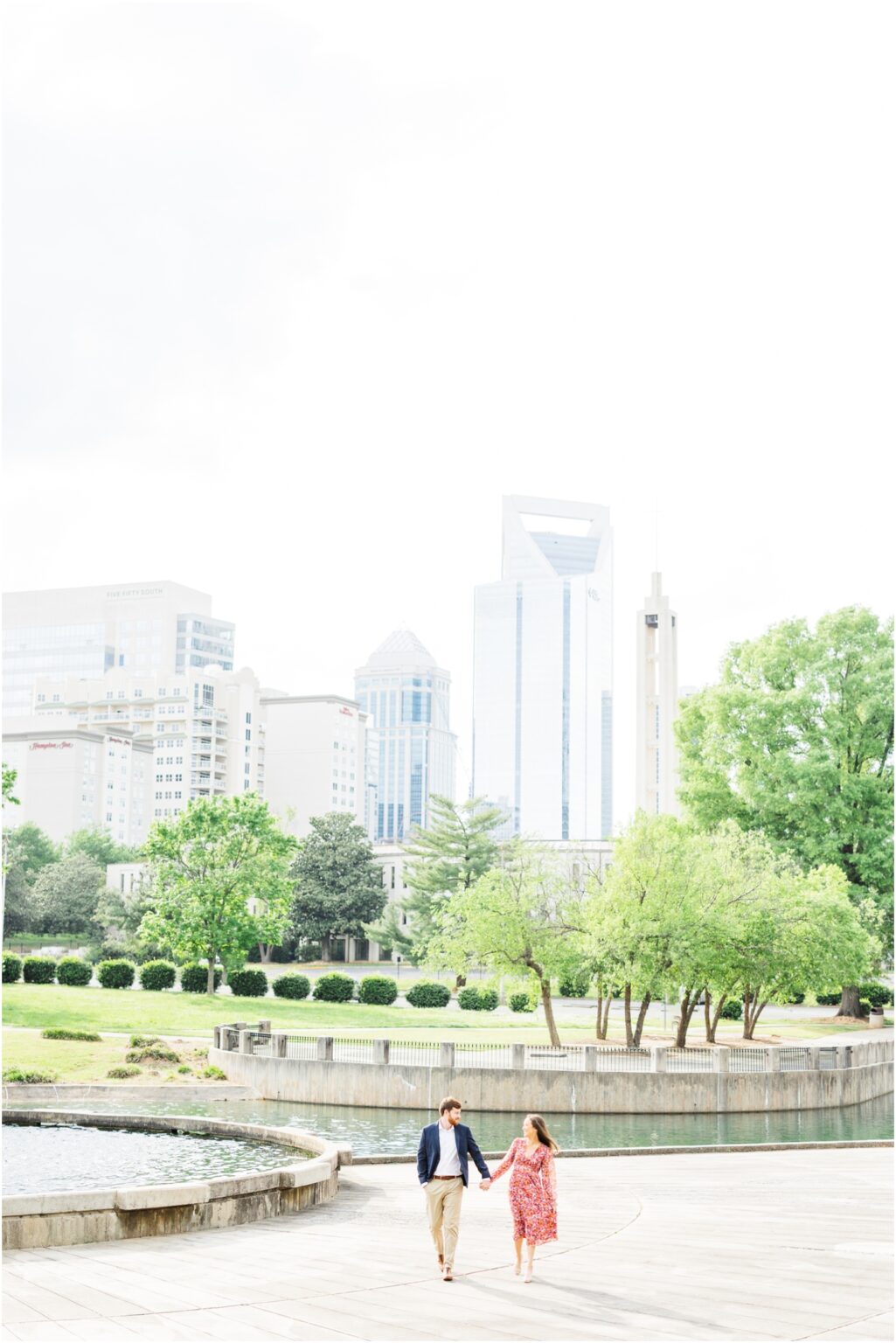 Marshall Park Engagement Session in Charlotte, NC | Olivia & Eric