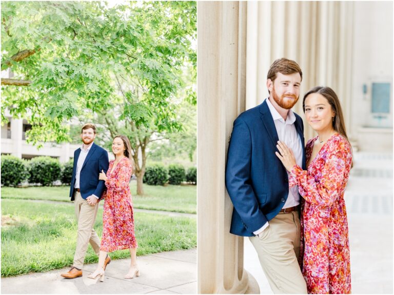 Marshall Park Engagement Session in Charlotte, NC | Olivia & Eric