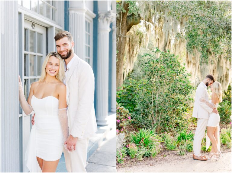 Broad Street Engagement Session in Charleston, SC | Jade & Brett ...