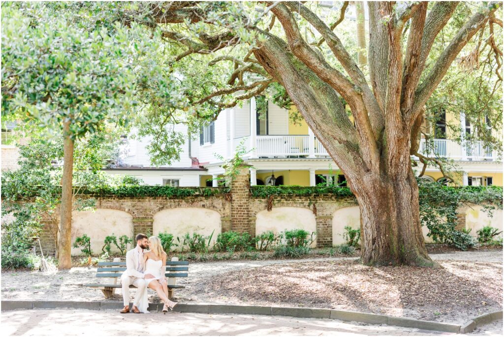 Broad Street Engagement Session in Charleston, SC | Jade & Brett ...
