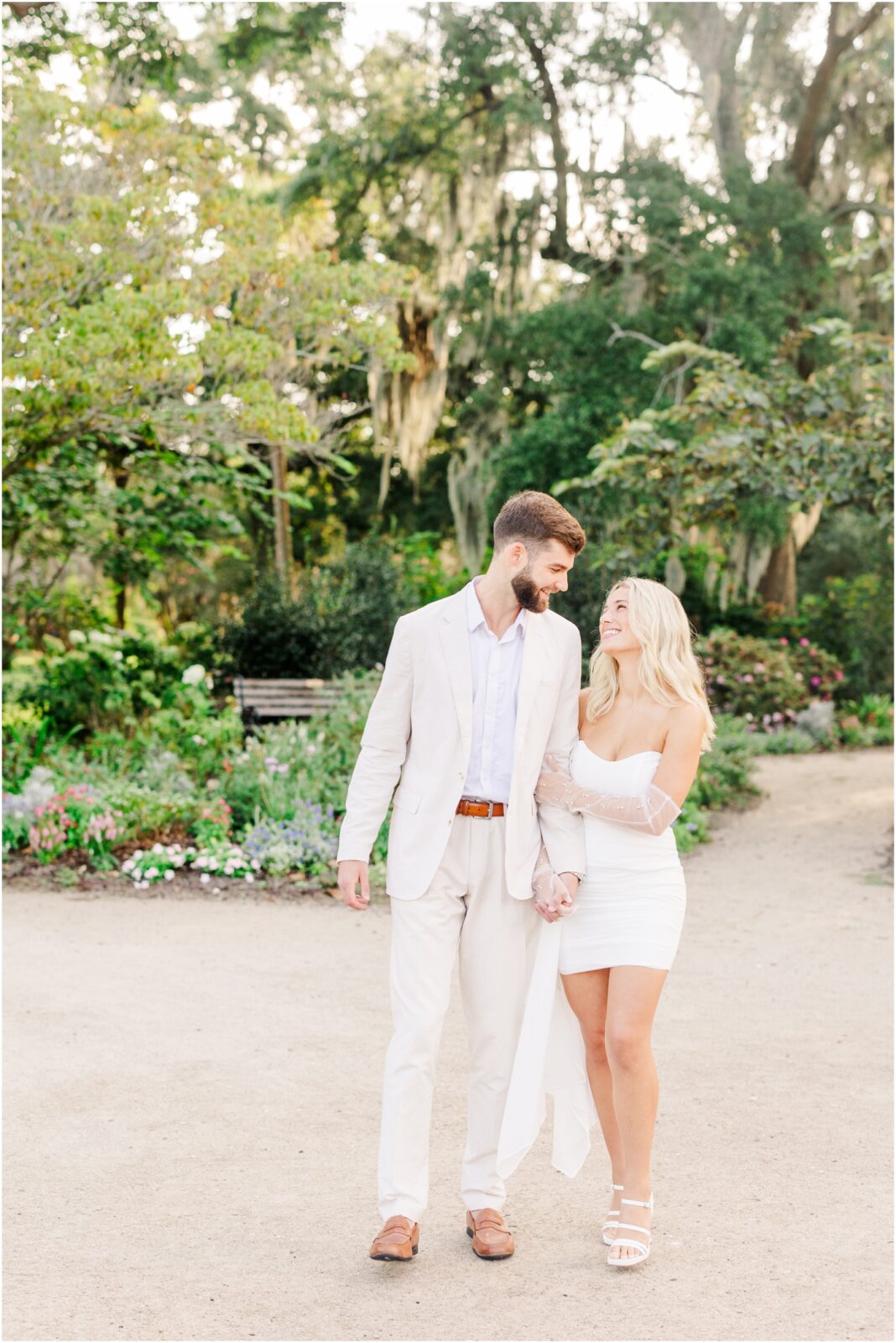 Broad Street Engagement Session in Charleston, SC | Jade & Brett ...